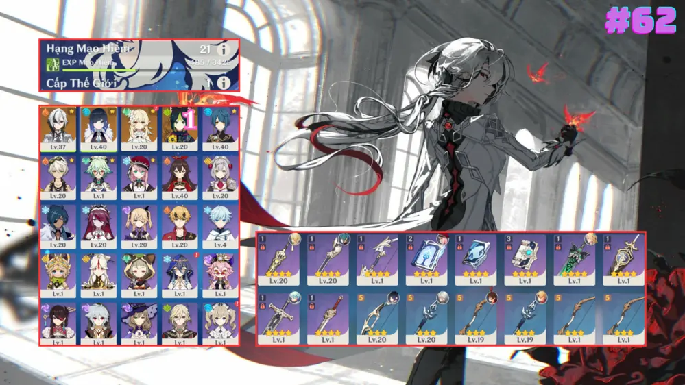 mihoyoshop.com - Chi tiết tài khoản Acc ngon giá rẻ ( Chi tiết xem ảnh )